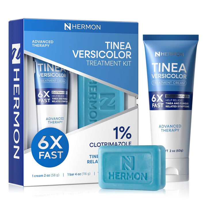 Tinea Versicolor Treatment Cream & Soap – Hermon