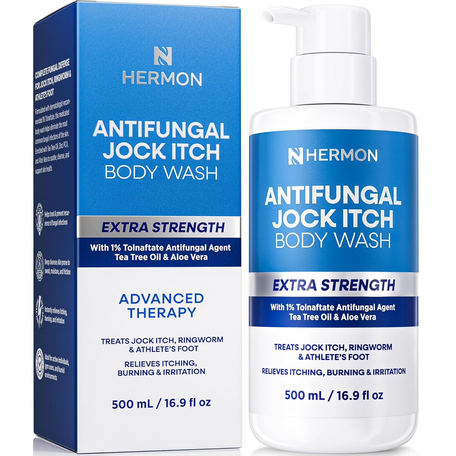 Hermon Antifungal Body Wash for Jock Itch