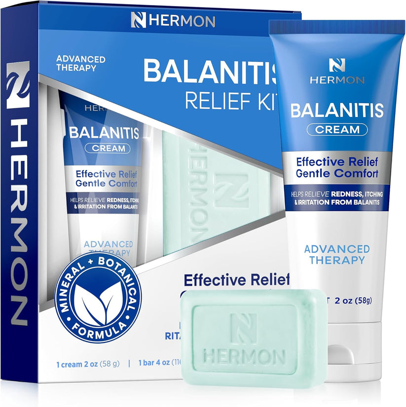 Hermon Balanitis Treatment for Men Relief Kit